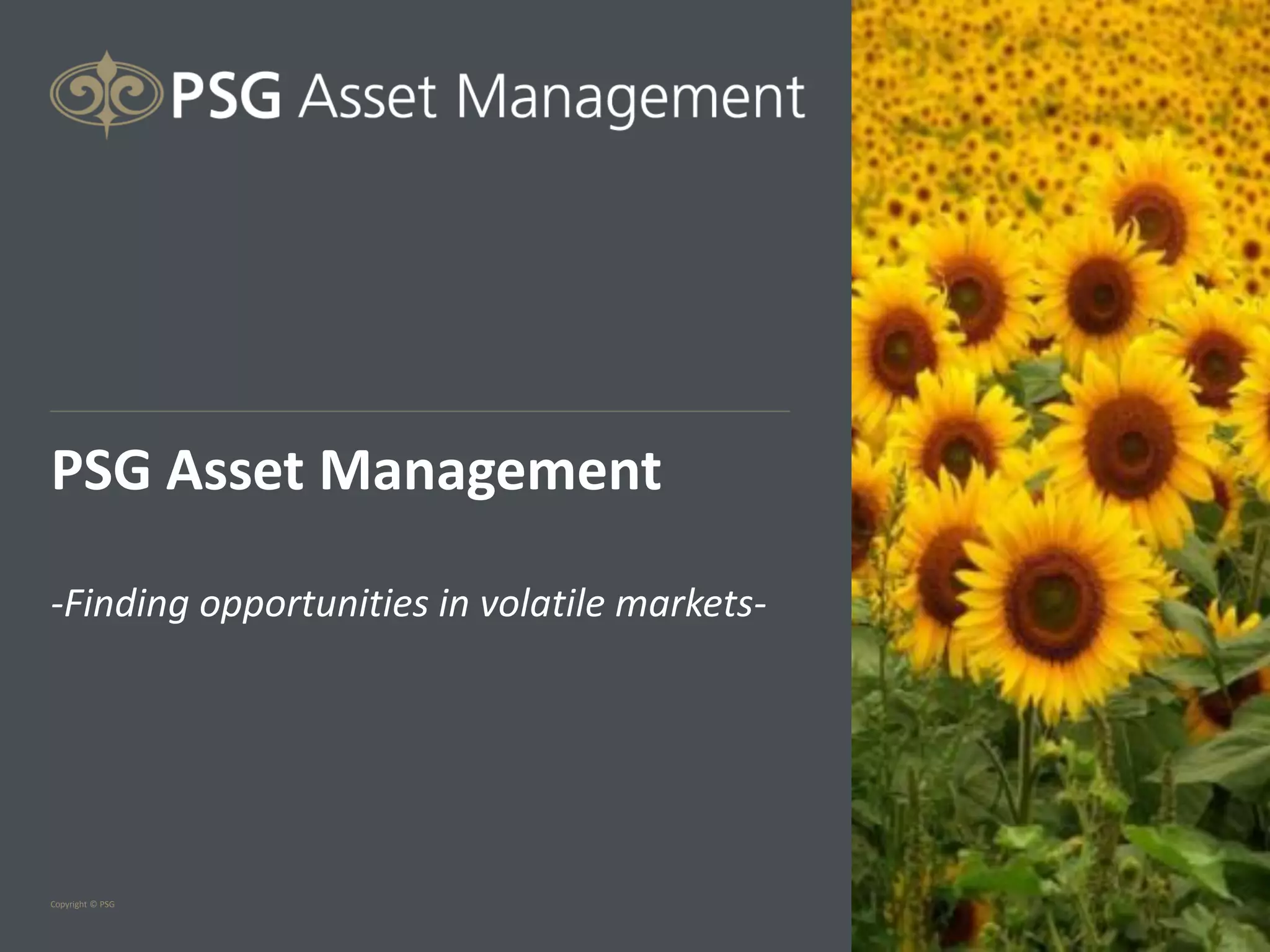 PSG Asset Management | PPT