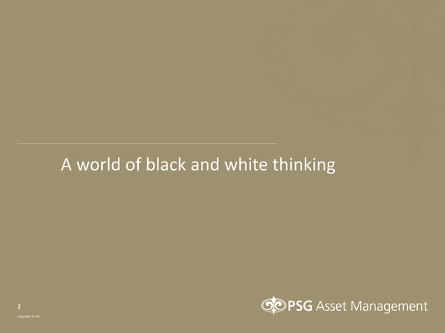 PSG Asset Management | PPT