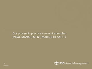 PSG Asset Management | PPT