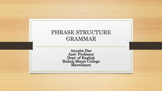 Phrase Structure Grammar | PPTX
