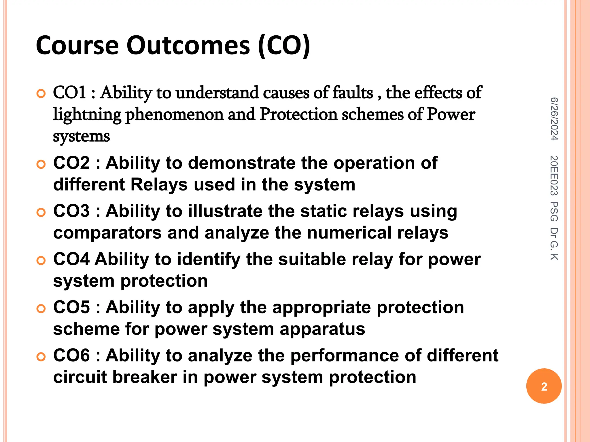 Protection and Switch Gear Introduction Relay PPT ppt | PPT
