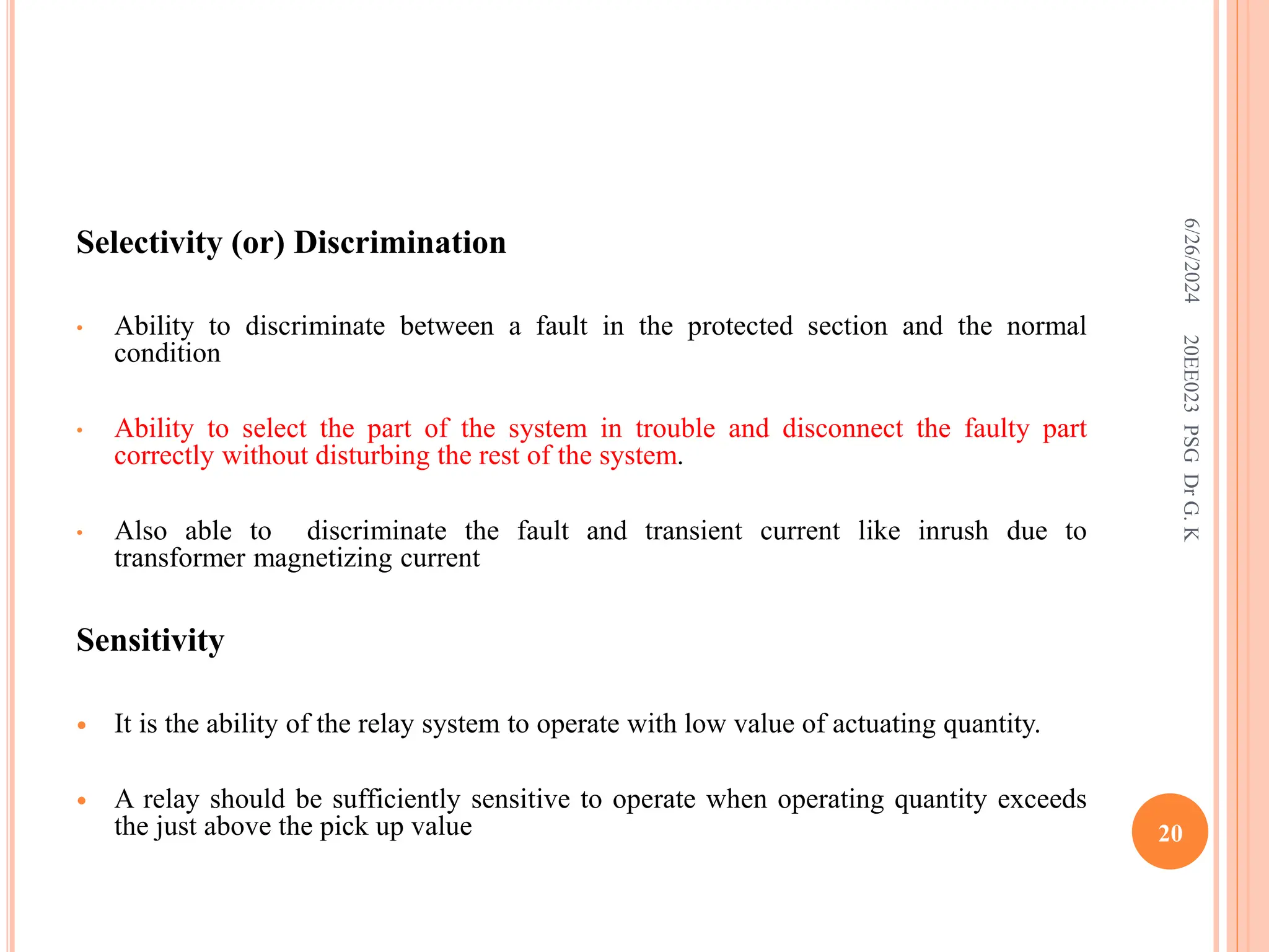 Protection and Switch Gear Introduction Relay PPT ppt | PPT