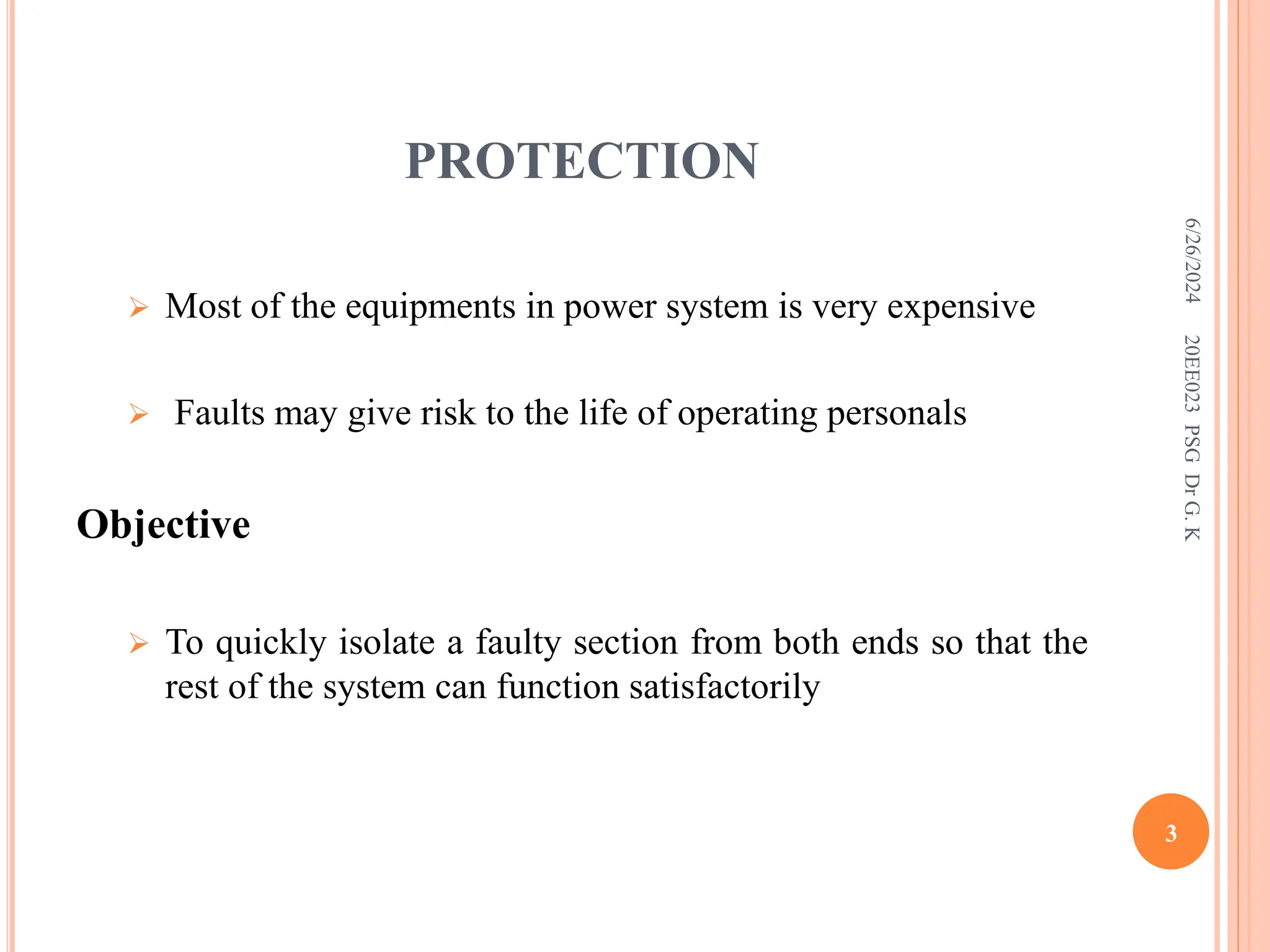 Protection and Switch Gear Introduction Relay PPT ppt | PPT