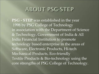 Psg steps presentation | PPT