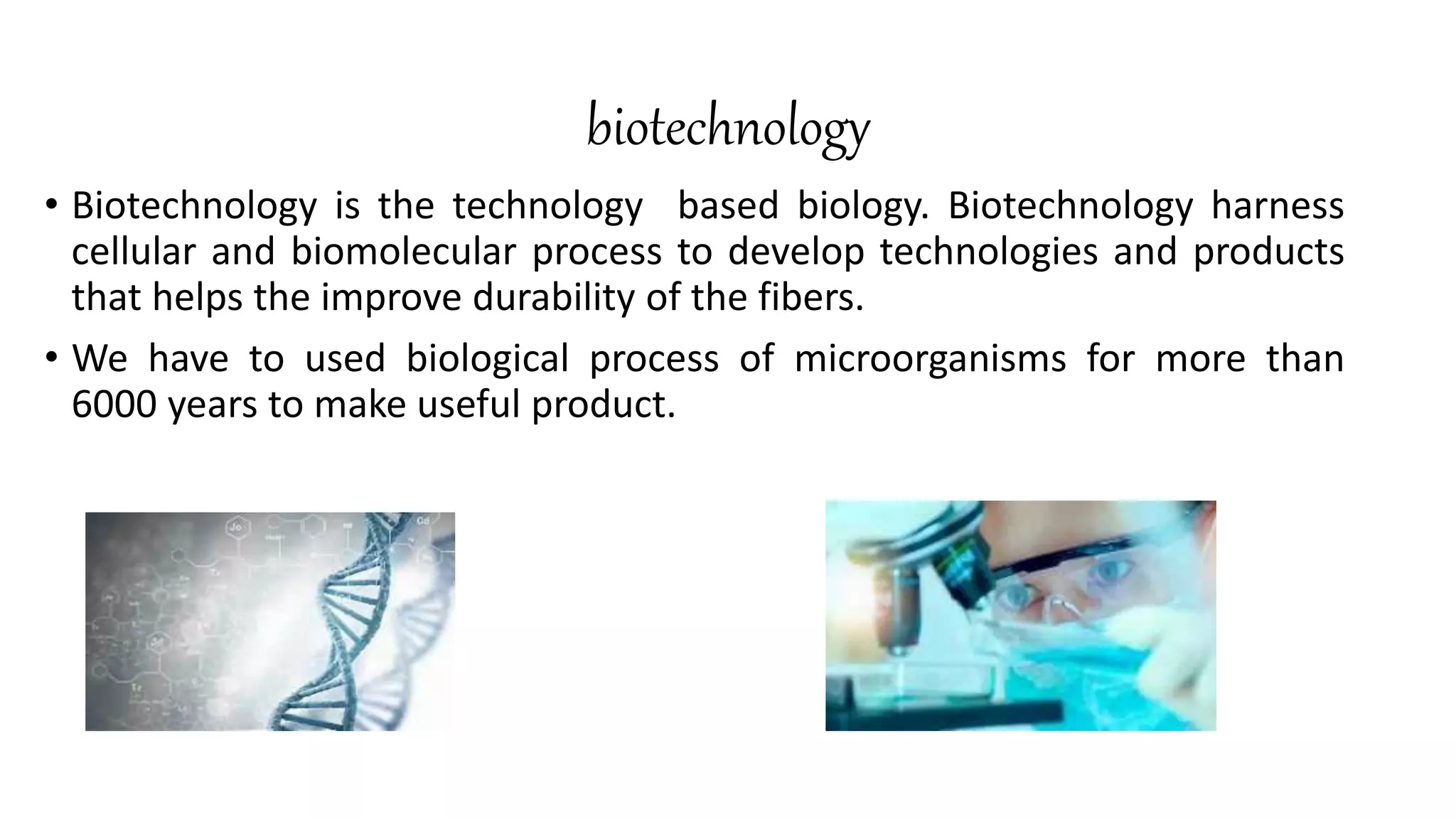 APPLICATIONS OF NANO AND BIOTECHNOLOGY IN TEXTILE INDUSTRIES | PPTX