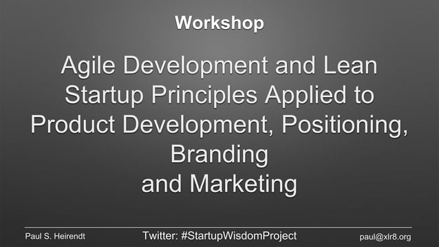 Value First / Customer First Product Development and Marketing | PPT