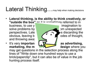 Pshe career lesson 3 year 8 | PPT