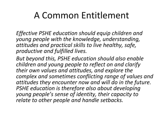 PSHE Review Quotes | PPT