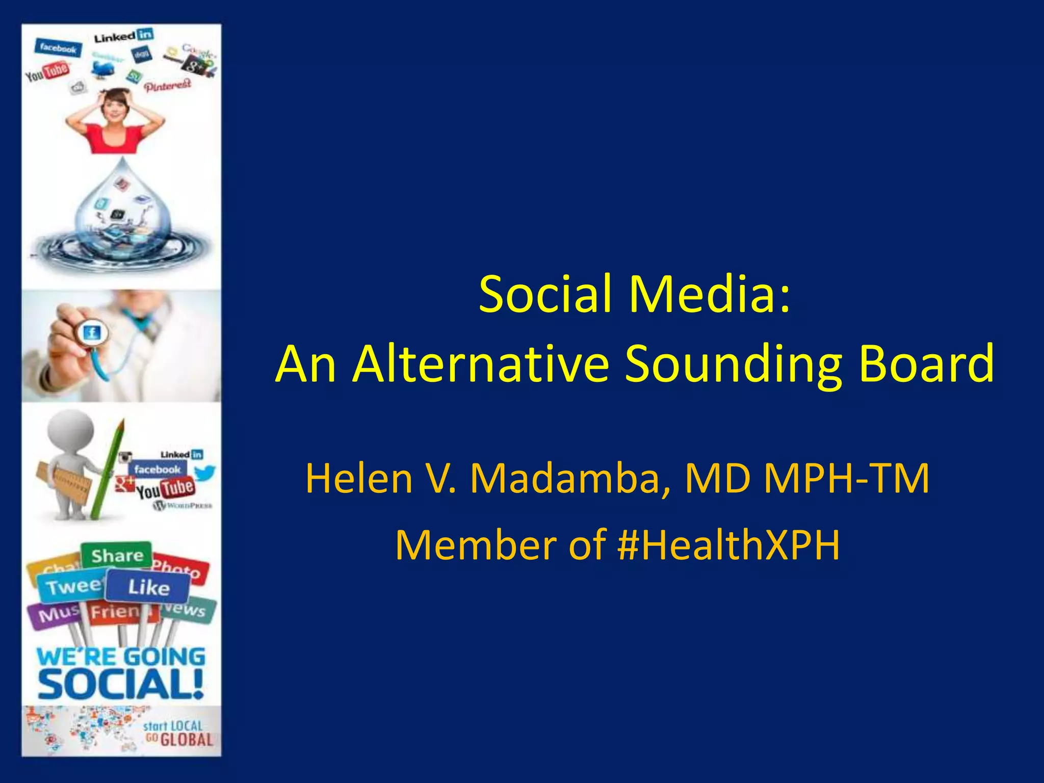 Social Media as Sounding Board | PPTX