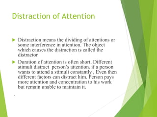 Attention, factors of Attention | PPT