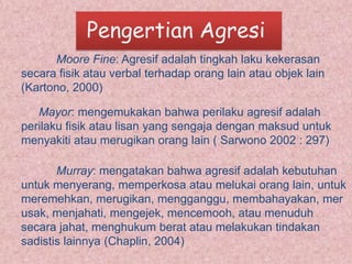 PPT Psikologi Sosial Agresi (Mercubuana 2012) | PPTX