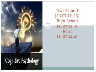 Psi. kognitif | PPTX