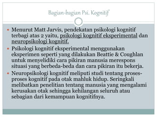 Psi. kognitif | PPTX
