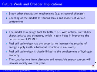 Pore-network simulation of GDL in PEM Fuel cells | PDF