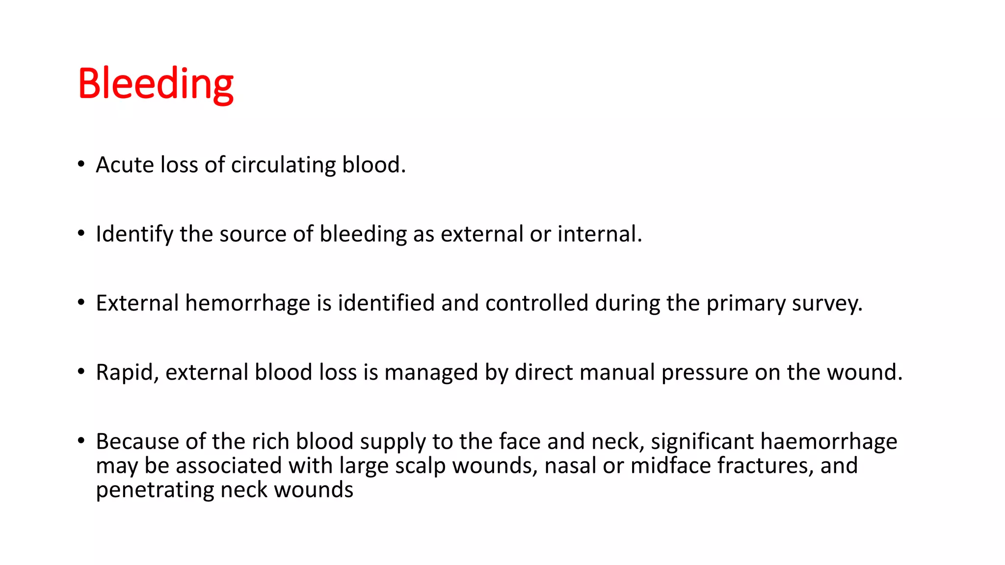 PRIMARY SURVEY AND INITIAL ASSESSMENT OF TRAUMA | PPTX