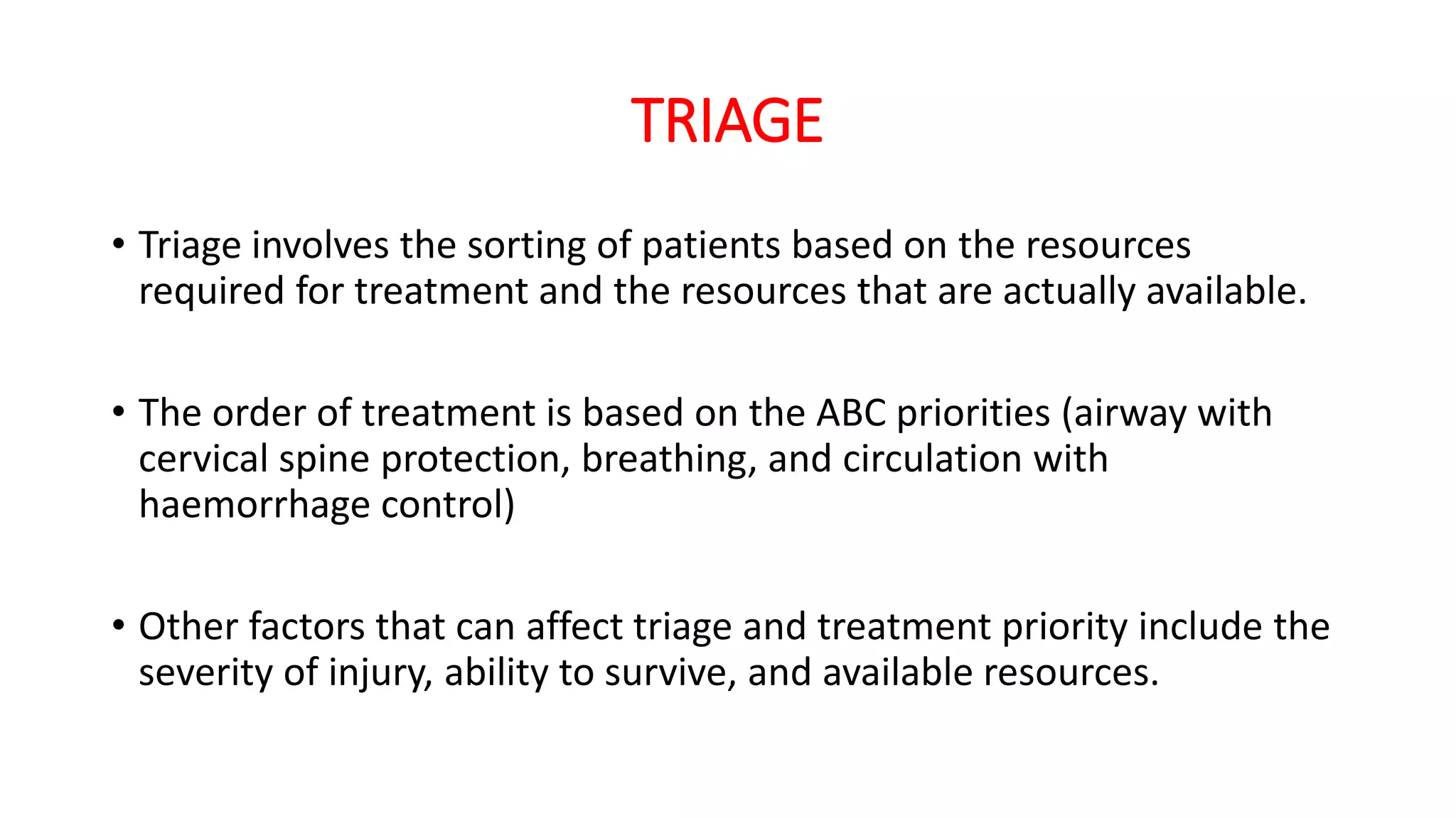 PRIMARY SURVEY AND INITIAL ASSESSMENT OF TRAUMA | PPTX