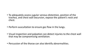 PRIMARY SURVEY AND INITIAL ASSESSMENT OF TRAUMA | PPTX