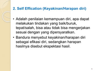 Self efficacy & self regulation | PPT
