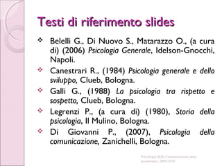 Psic comunicazione -12 | PPT
