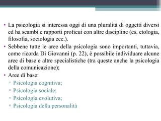 Psic comunicazione -1 (2) | PPT
