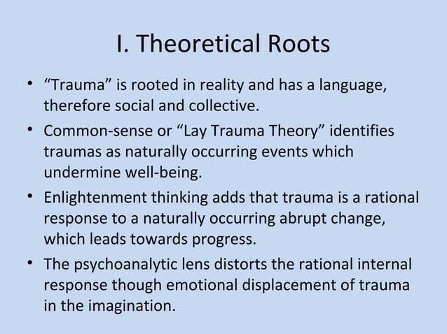 Cultural Trauma and Collective Identity | PPT