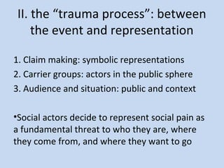 Cultural Trauma and Collective Identity | PPT