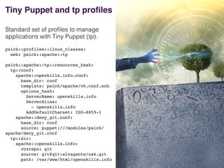 Puppet Systems Infrastructure Construction Kit | PPT