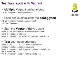 Puppet Systems Infrastructure Construction Kit | PPT