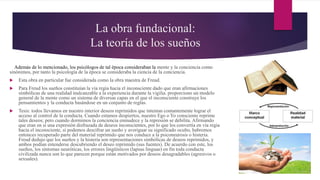 Sigmund Freud y la Psicologia del Inconsciente | PPTX