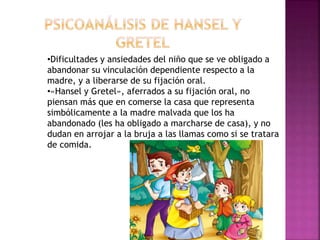 Psicoanálisis Hansel y Gretel | PPSX