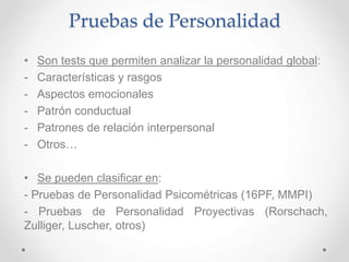 Psicodiagnostico y Evaluacion Proyectiva | PPT
