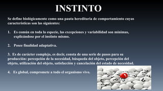 Psicofisiología del Instinto Sexual | PPTX