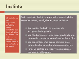 Psicofisiologia del instinto sexual, sexo y sexualidad | PDF