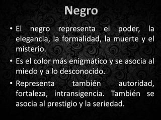 Psicología del color | PPTX