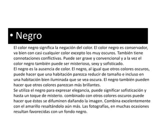 Psicología del color | PPTX