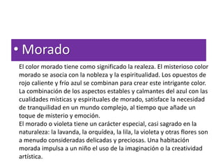 Psicología del color | PPTX