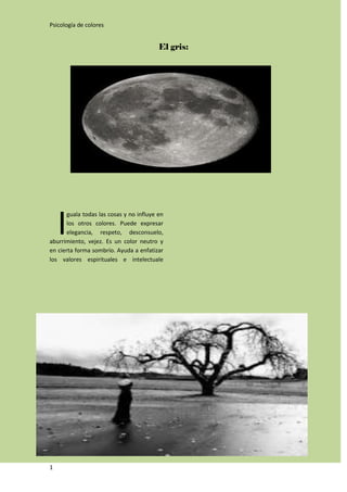 Psicología de los colores imagenes revista | PDF