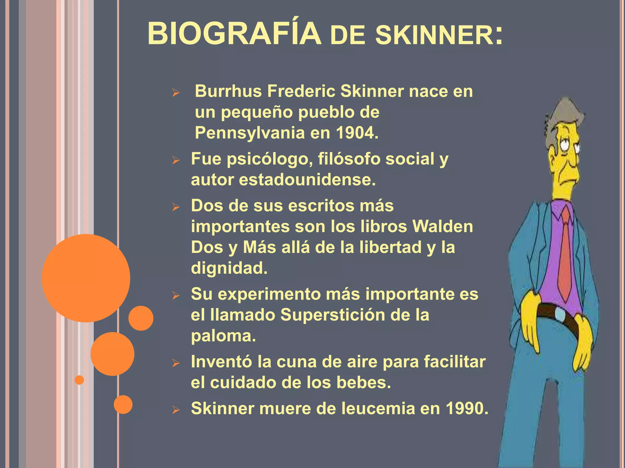 Psicología skinner | PPTX