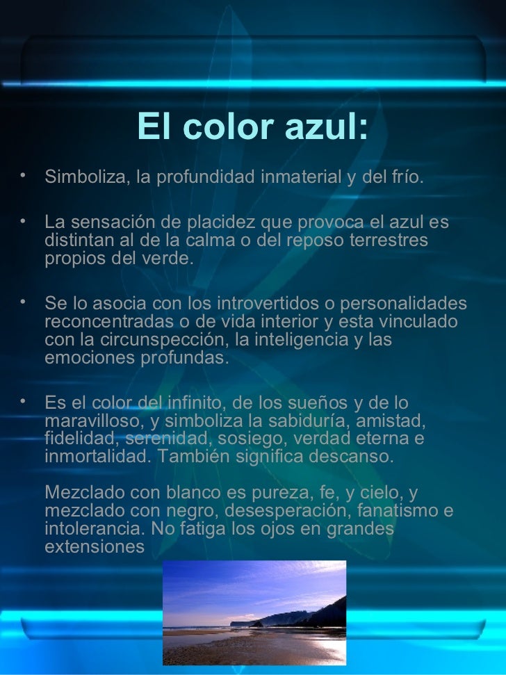 PSICOLOGIA DEL COLOR