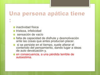 apatia | PPTX