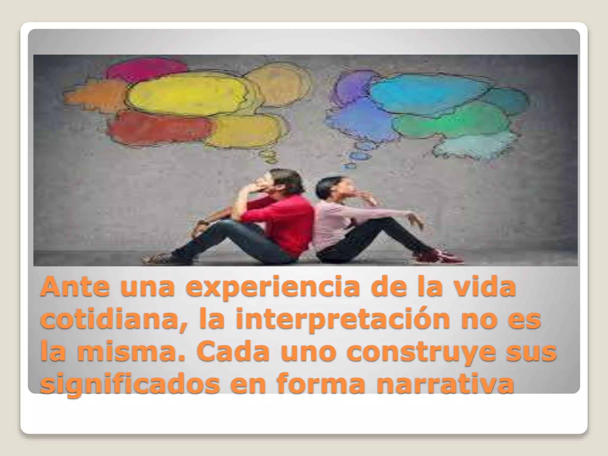 Psicologia cognitiva y significado | PPT