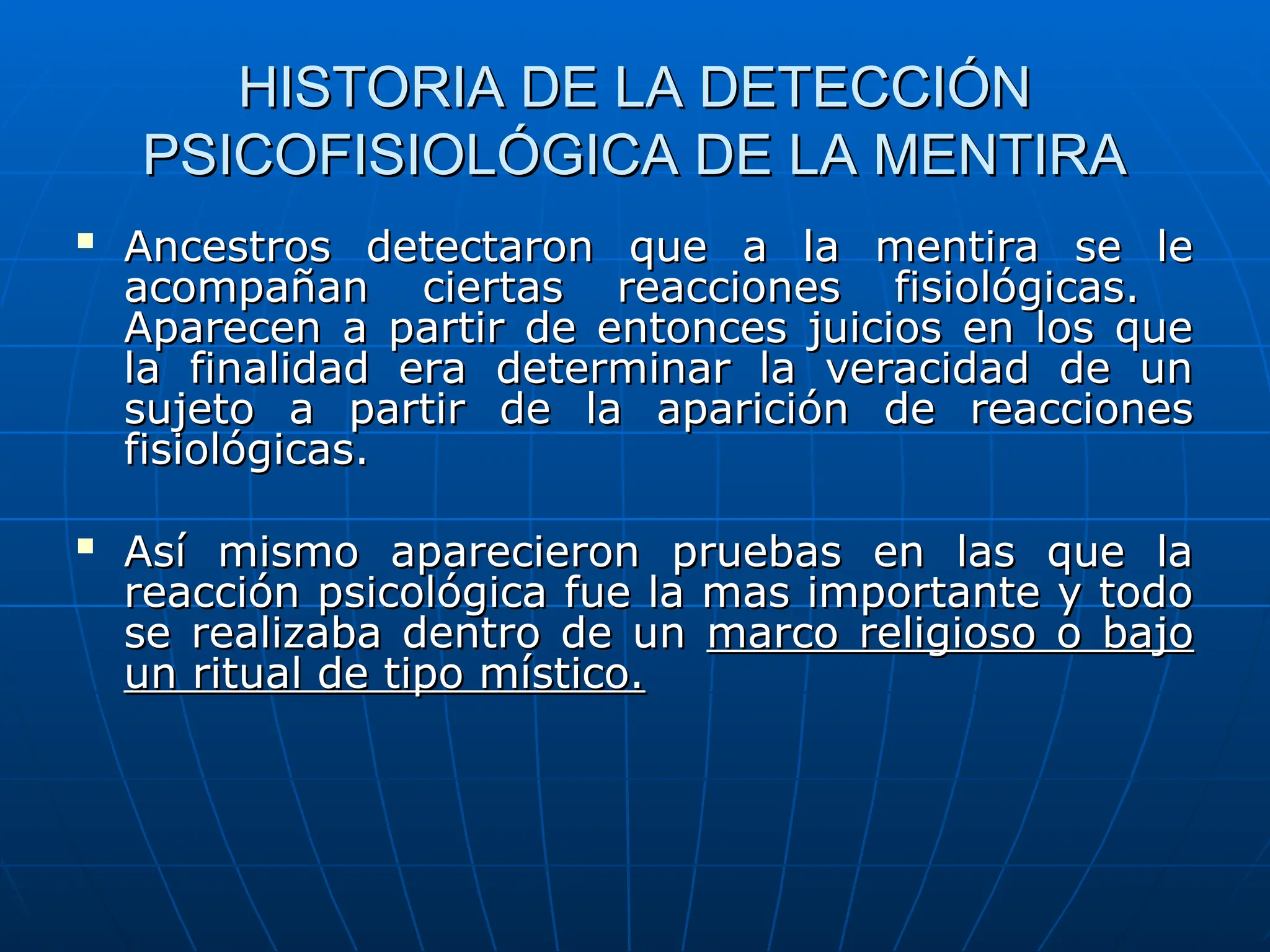 PSICOLOGIA_DE_LA_MENTIRA.ppt PRUEBAS DE POLIGRAFIA | PPT