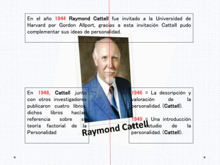 Psicologia de la personalidad | PPTX