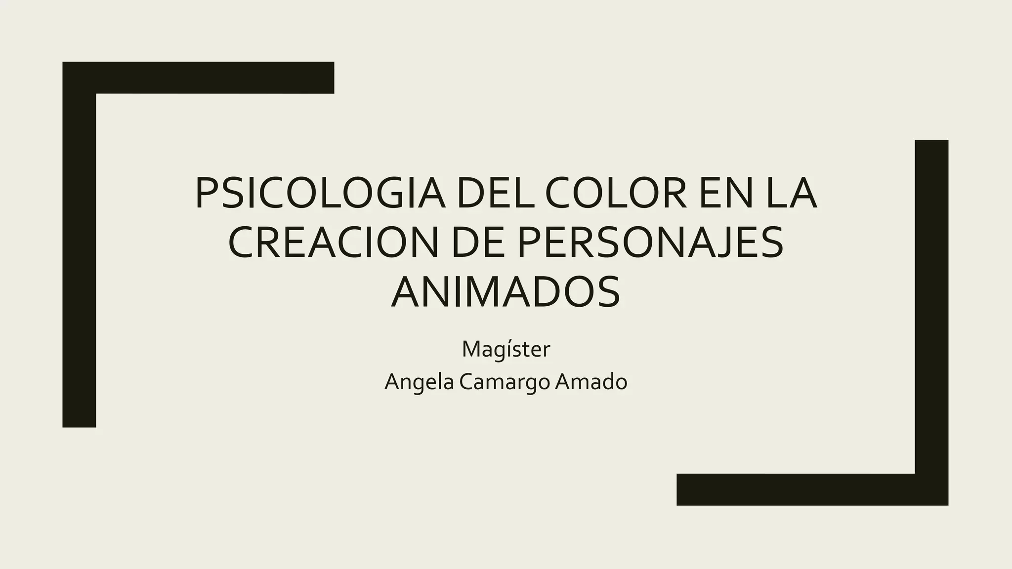 Psicologia del color en CREACION DE PERSONAJES | PPTX