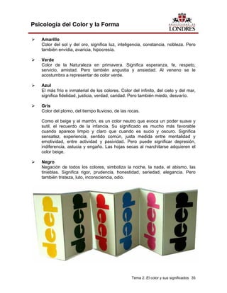 Psicologia del color y la forma | PDF