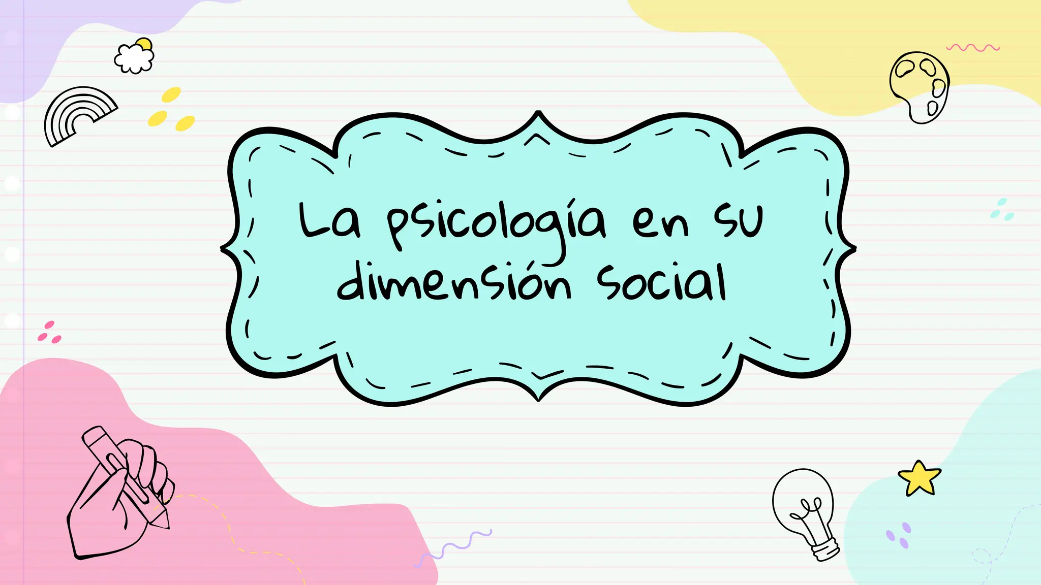 PSICOLOGIA en su dimensión social y factores sociales | PPTX