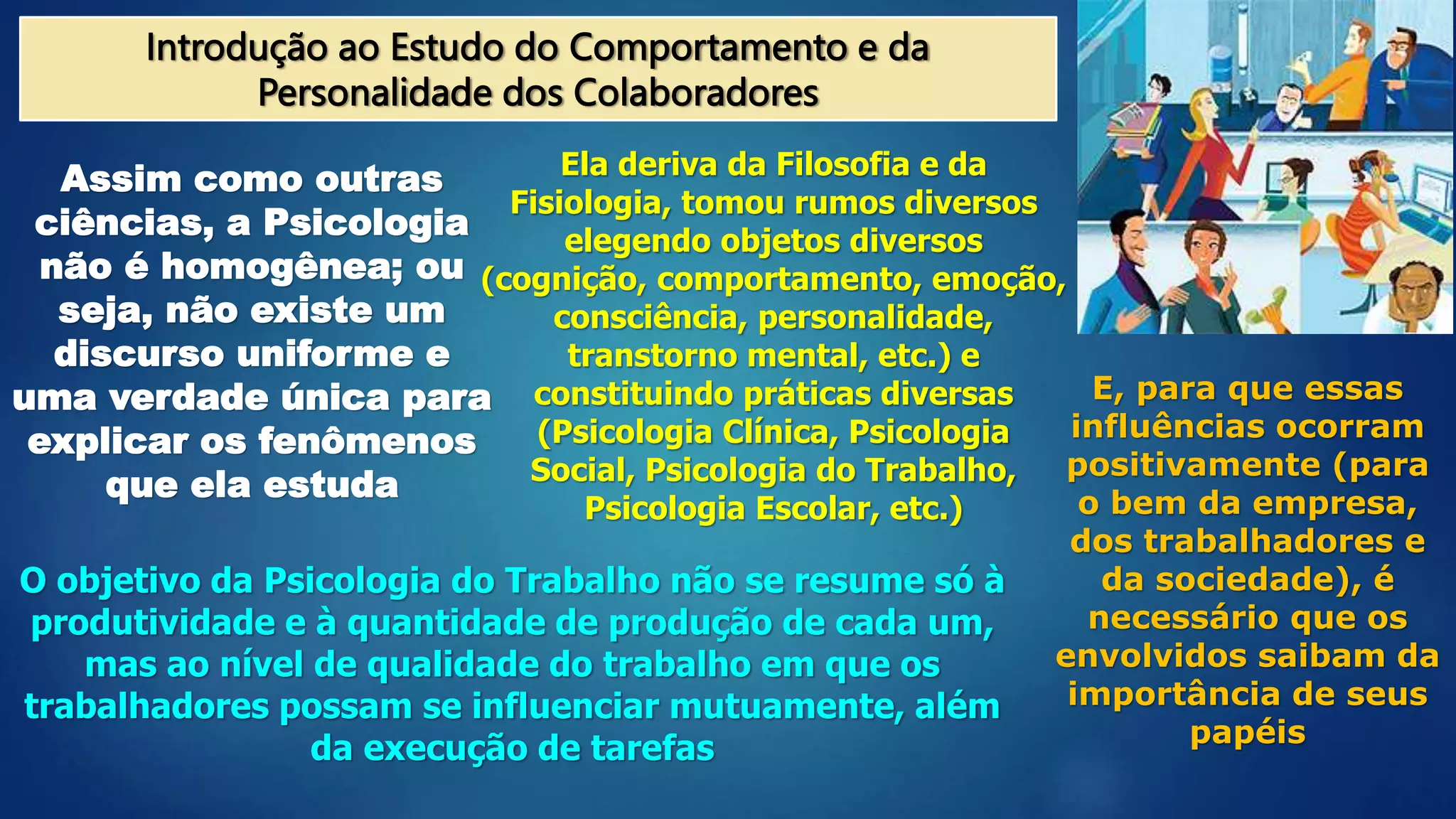 Psicologia do Trabalho (Uma Introdução ao Estudo do Comportamento e da ...
