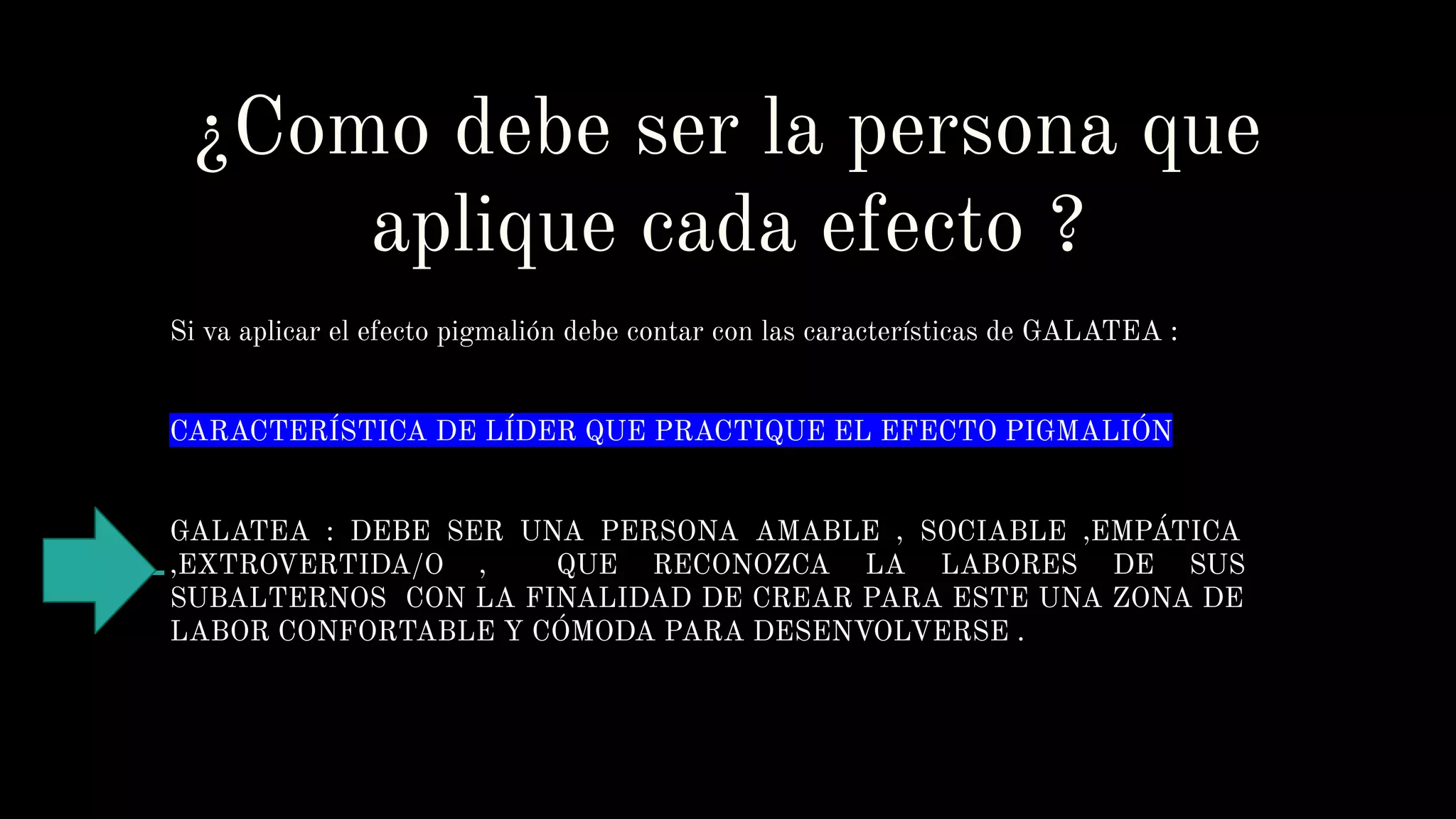 Psicologia empresarial efecto pigmalion , golem y efecto hawthrones ...