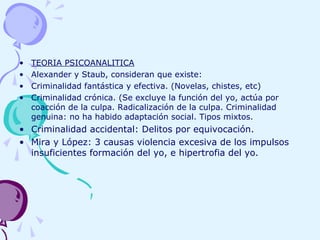 Psicologia y psiquiatría forense | PPT