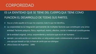 Psicomotricidad ludo-motricidad-corporeidad | PPTX